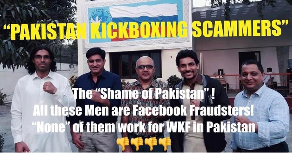 Pakistan Scammers Photo – World Kickboxing Federation Limited